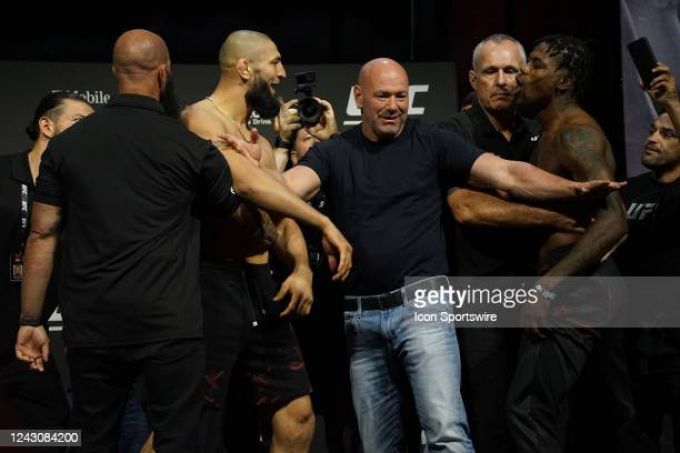 Dana Uayt Xamzat CHimaev nima uchun vazn qila olmaganini aytdi ...