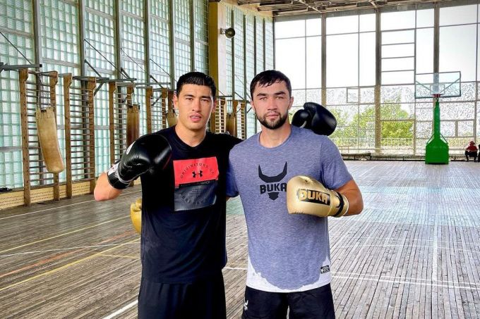 Dilshodbek Ro'zmetov Dmitriy Bivol bilan sparring o'tkazdi + FOTO ...