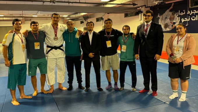 Dzyudochilarimiz Abu-Dabi "Katta Dubulg'a" turnirini 2 ta medal bilan ...