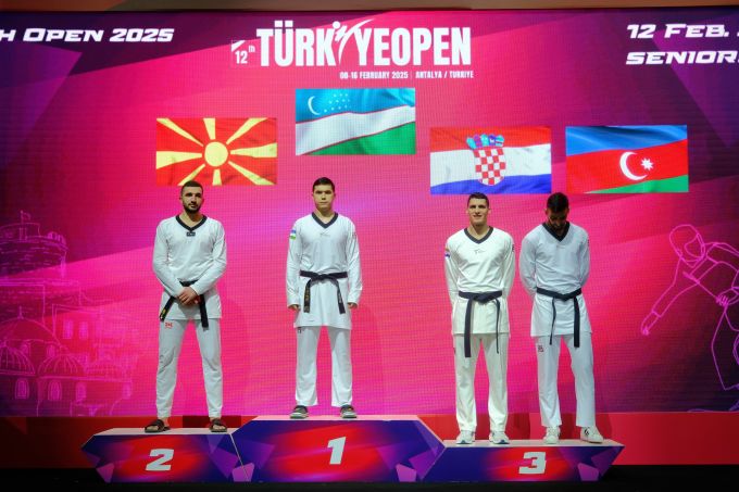 Таэквондочиларимиз "Turkish Open"нинг эркаклар ўртасидаги ...