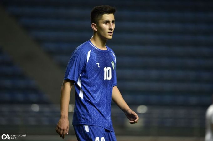 O'zbekiston U-17 terma jamoasi yopiq eshiklar ortida kechgan bahsda Kot ...